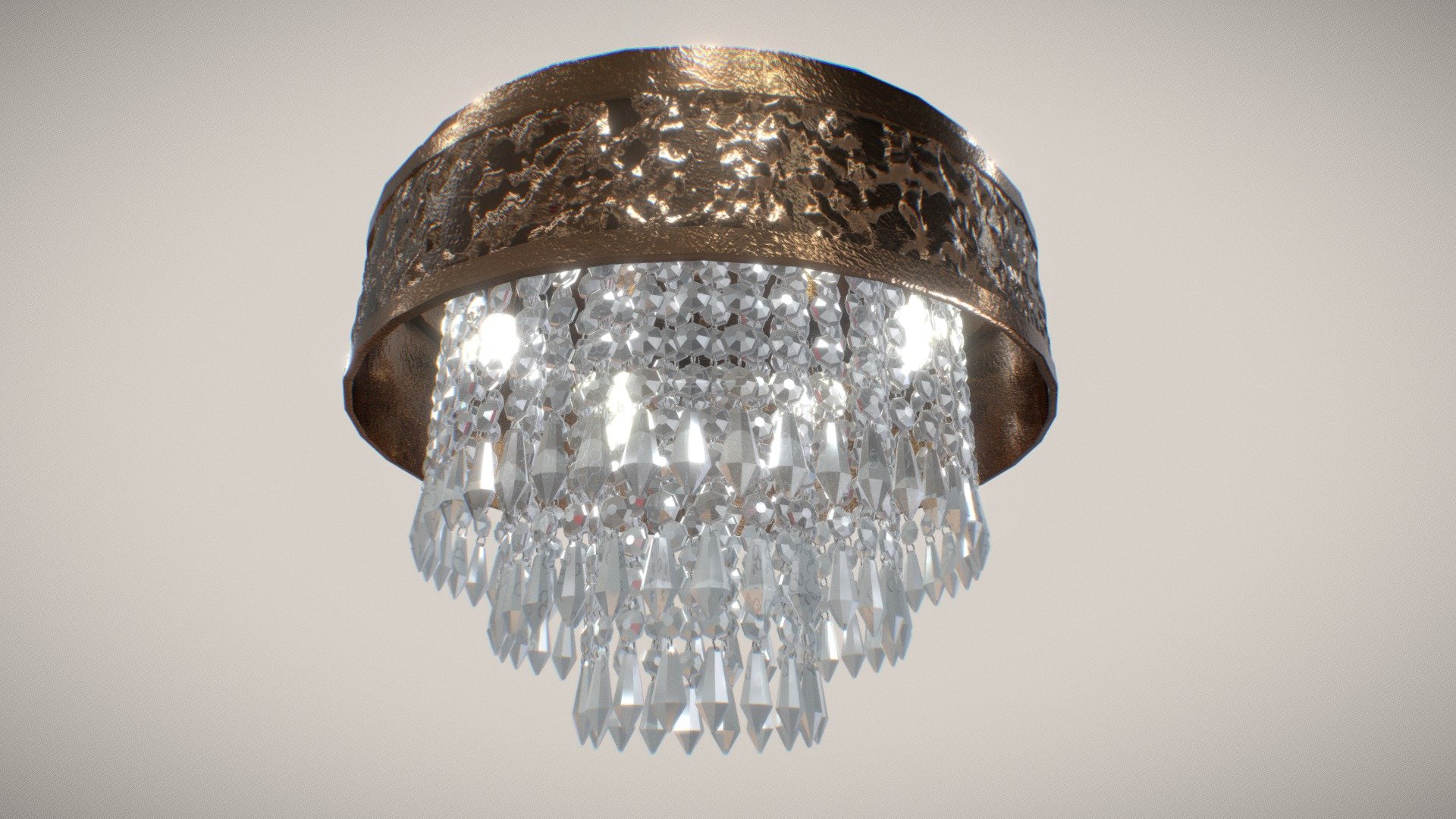 Сhandelier Lussole Kenai - 3D model by Sir Erdees (@sirerdees) [d0d82bd ...
