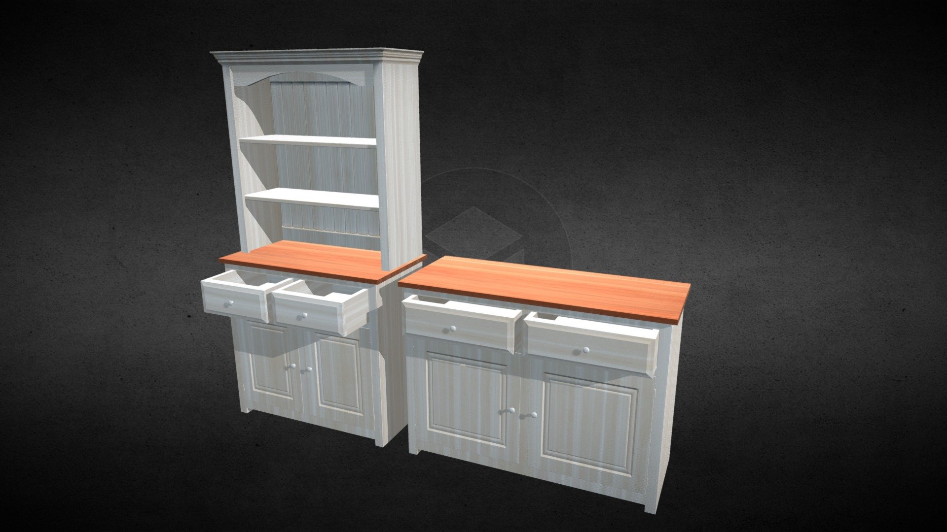 Cabinet model pack - 3D model by WilliamCapewell [d0db487] - Sketchfab