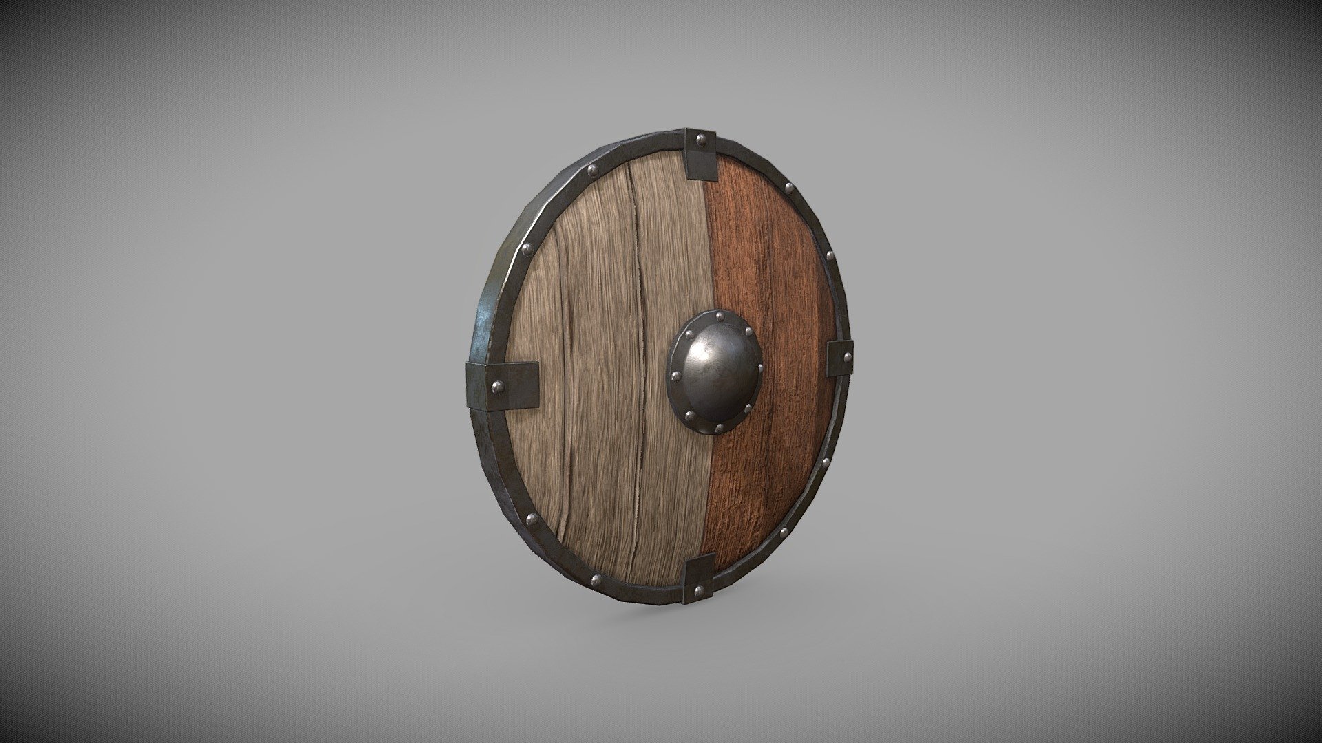 Viking Shield - Download Free 3D model by Hao (@yeezihao) [d0db834 ...