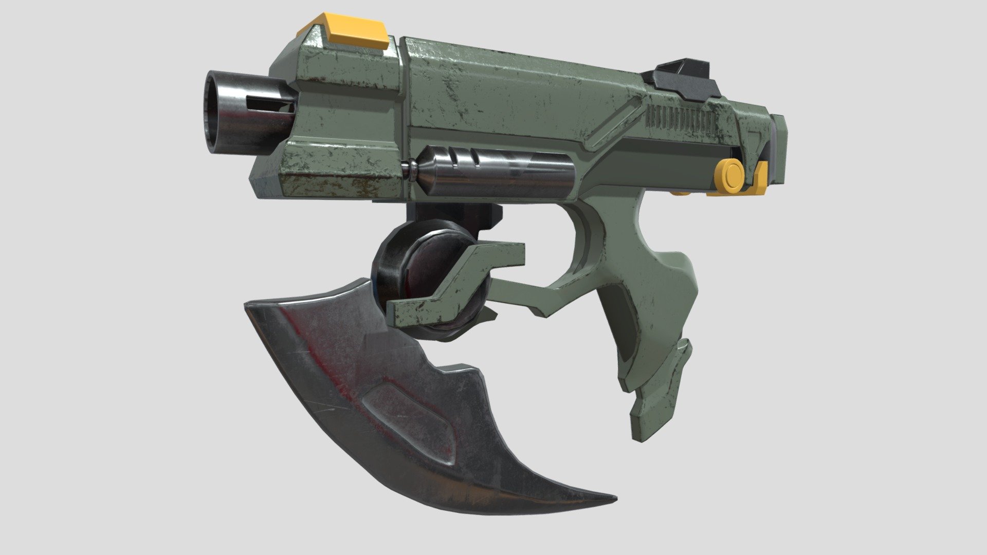 gun - Download Free 3D model by rutesh sakpal (@ruteshsakpal) [d0dcfab ...