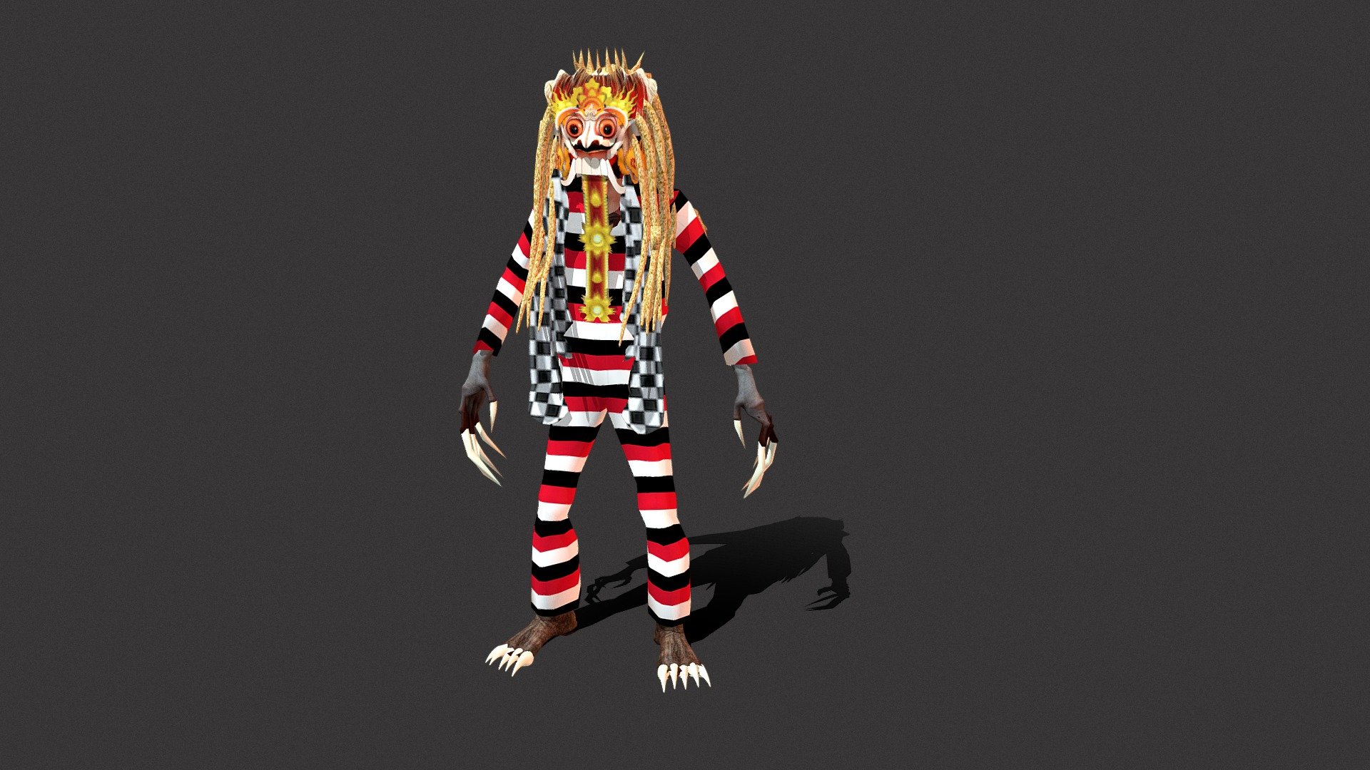 RANGDA - Download Free 3D model by udi_kreasindo3D [d0dd0e0] - Sketchfab