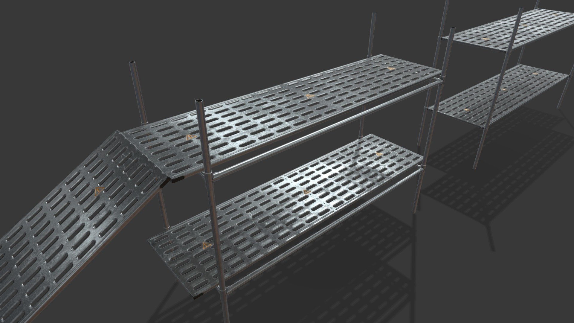 Metal scaffolding - 9MB - Download Free 3D model by Mehdi Shahsavan ...