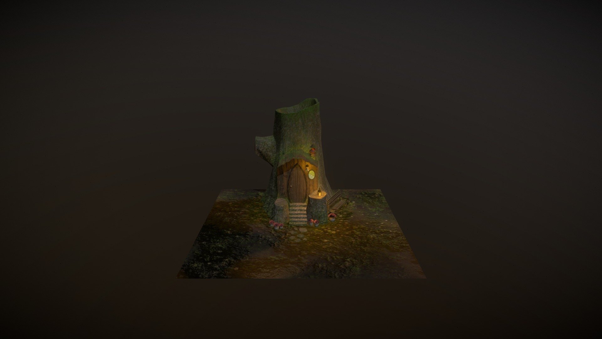 TreeHouse - 3D model by Ivayla (@ivayla.panayotova04) [d0de021] - Sketchfab