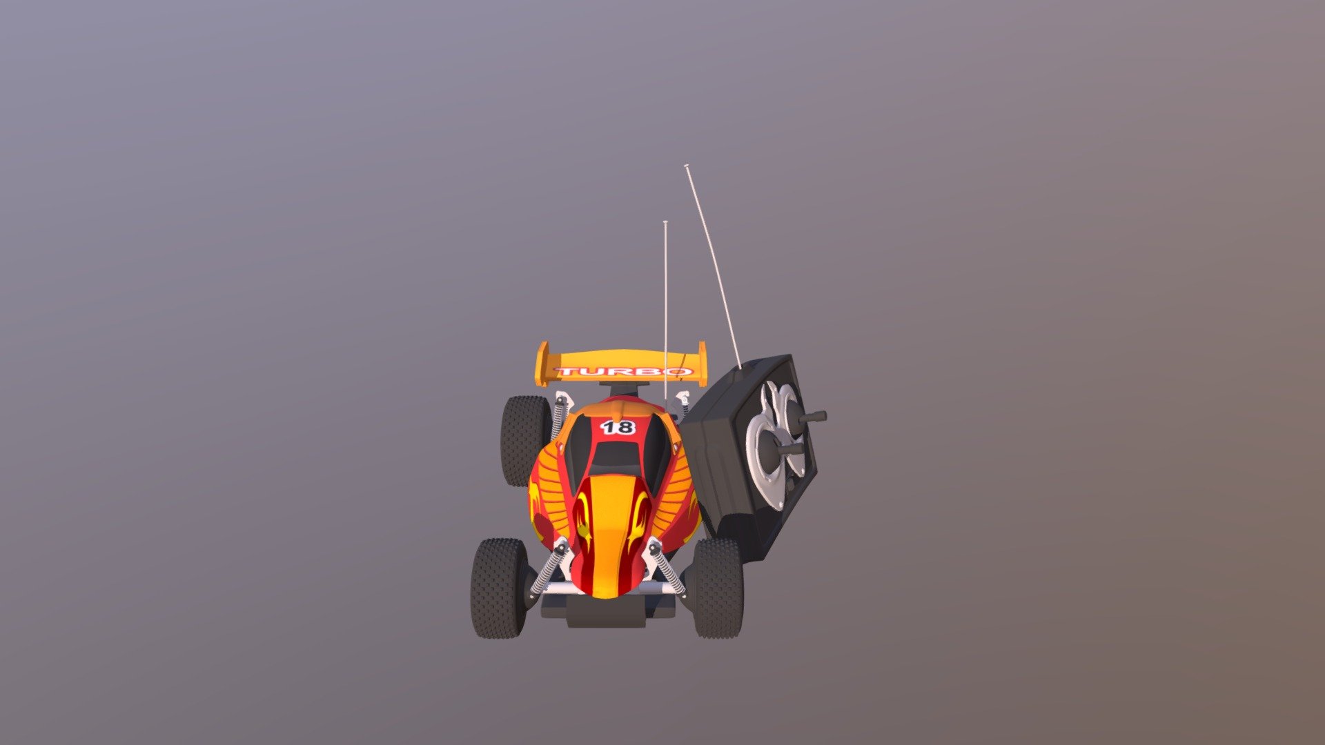 Toy Car - 3D model by Aeon (@M4thDJ) [d0de7a2] - Sketchfab