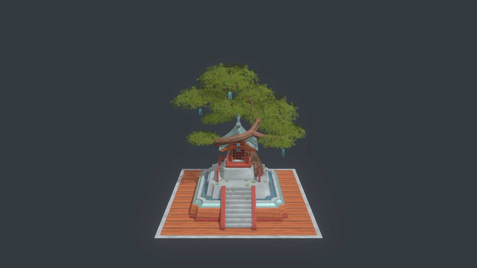 Mini Shrine - 3D model by CDave (@NDavidC) [d0df550] - Sketchfab