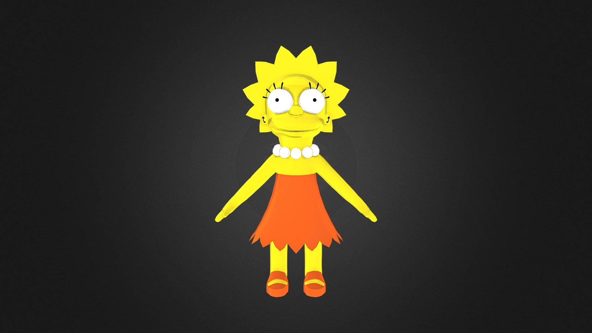 Lisa Simpsons - The Simpsons Game - 3D model by IPlay (@july272018 ...
