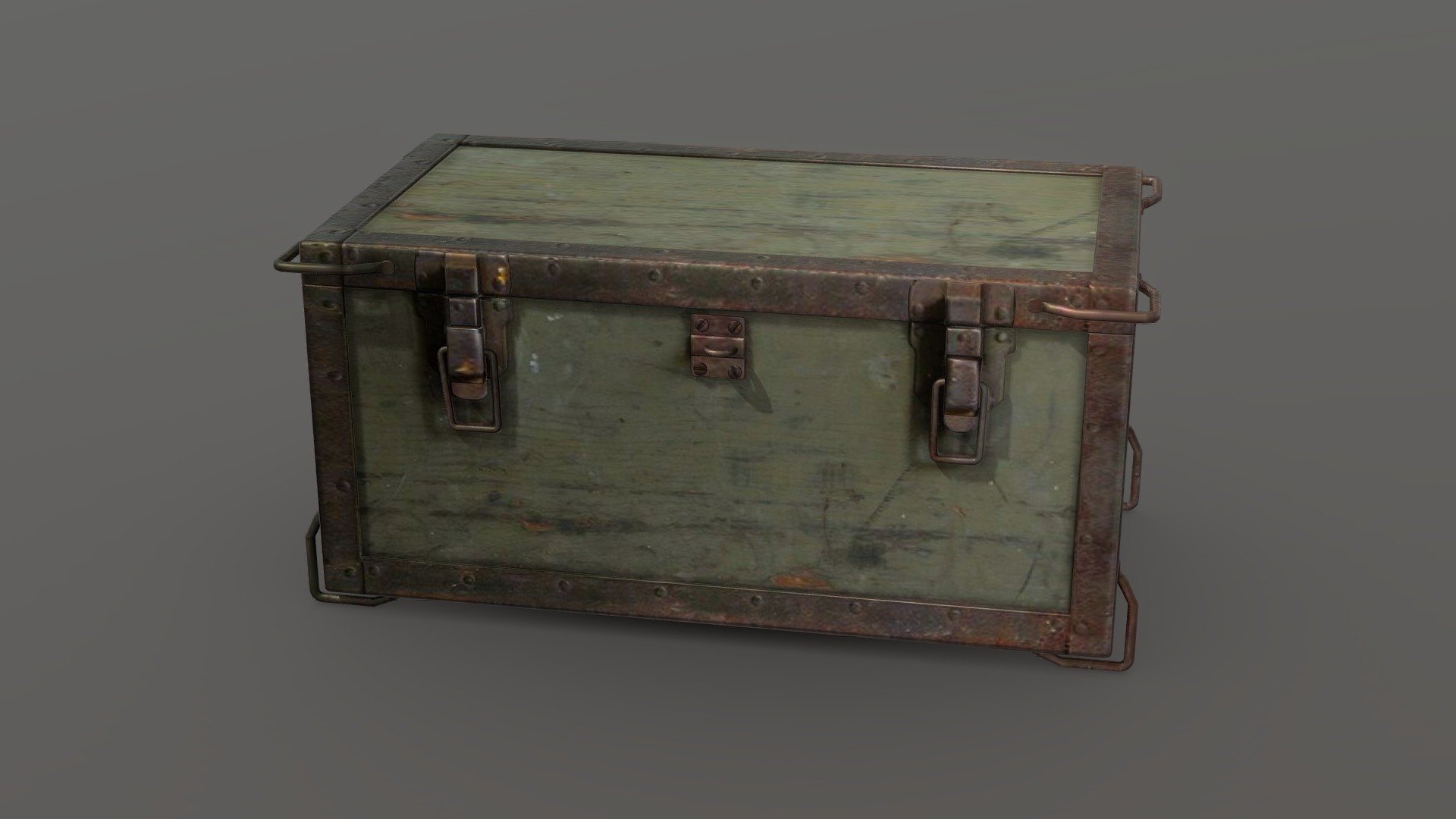 Old Rusty Chest - Buy Royalty Free 3D model by 3Dee (@mellydeeis ...