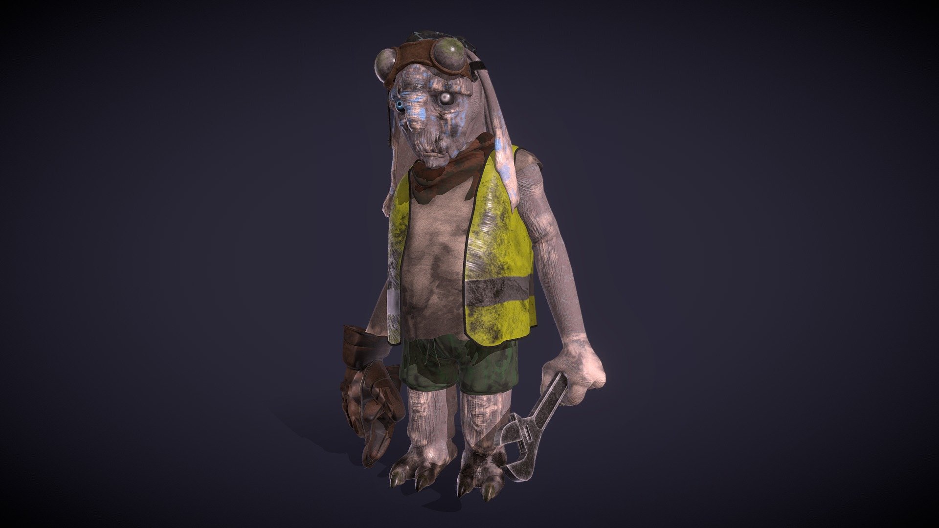 The Engineer | Sollo Tiis - 3D model by gregory.bott [d0e2e57] - Sketchfab