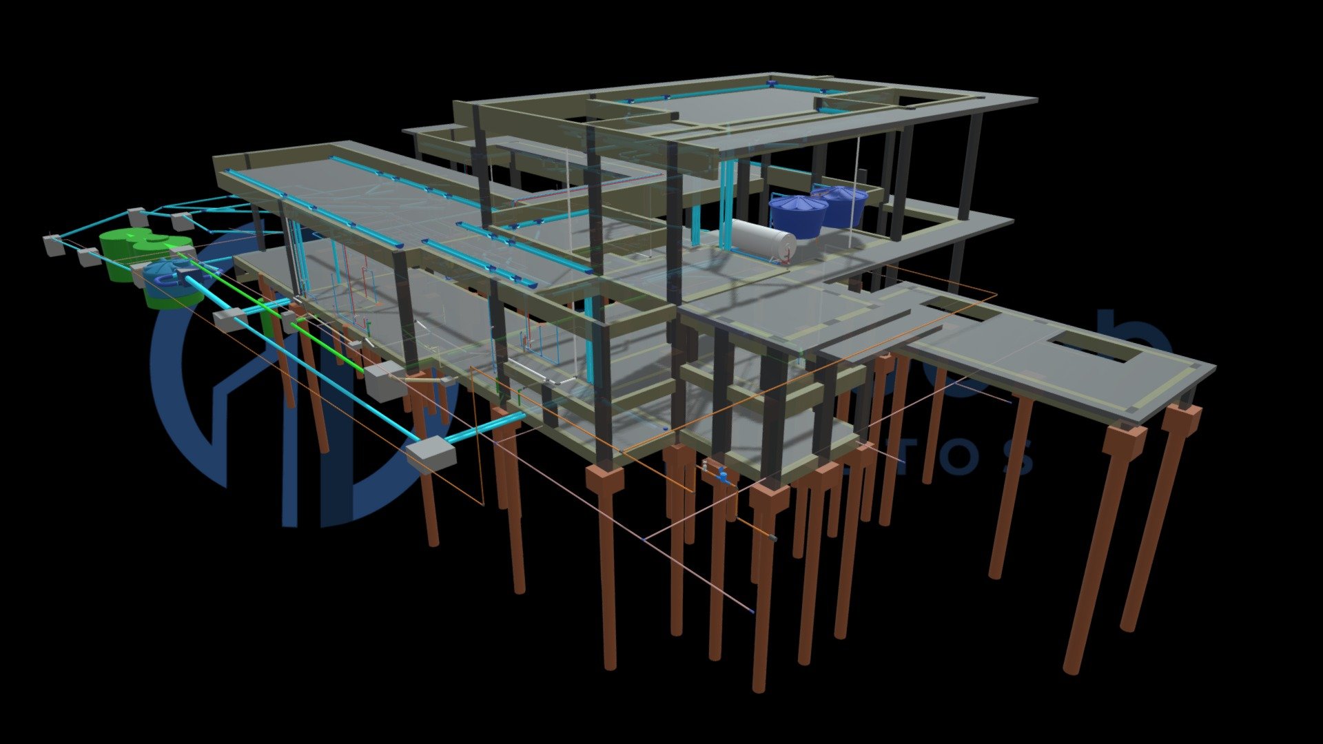 HID-SA-LOTE 01 - 3D model by Obratech Projetos (@Obratech.Projetos ...