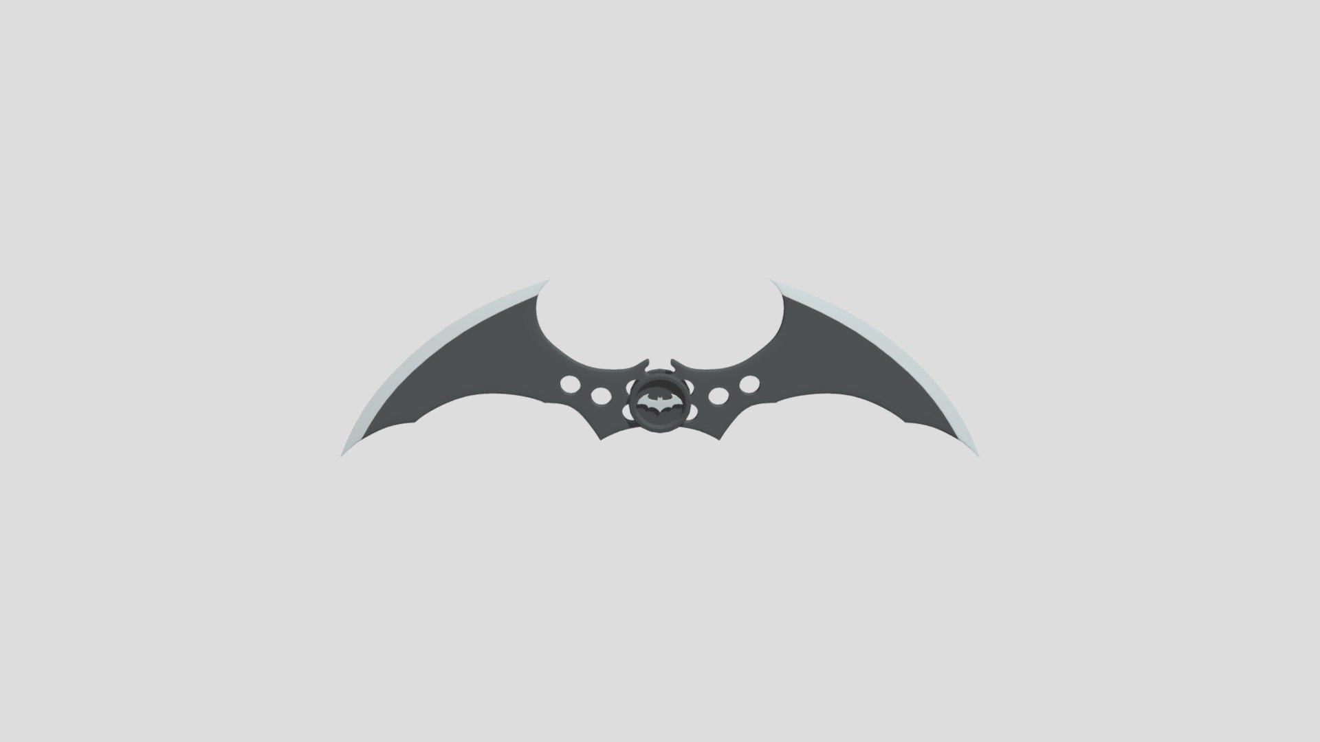 Batarang 3D Model From Batman Arkham Series - 3D model by Erkatiano ...