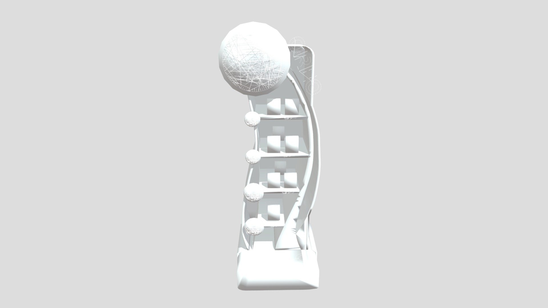 Oreo Shelf - 3D model by 1231302860 [d0e7405] - Sketchfab