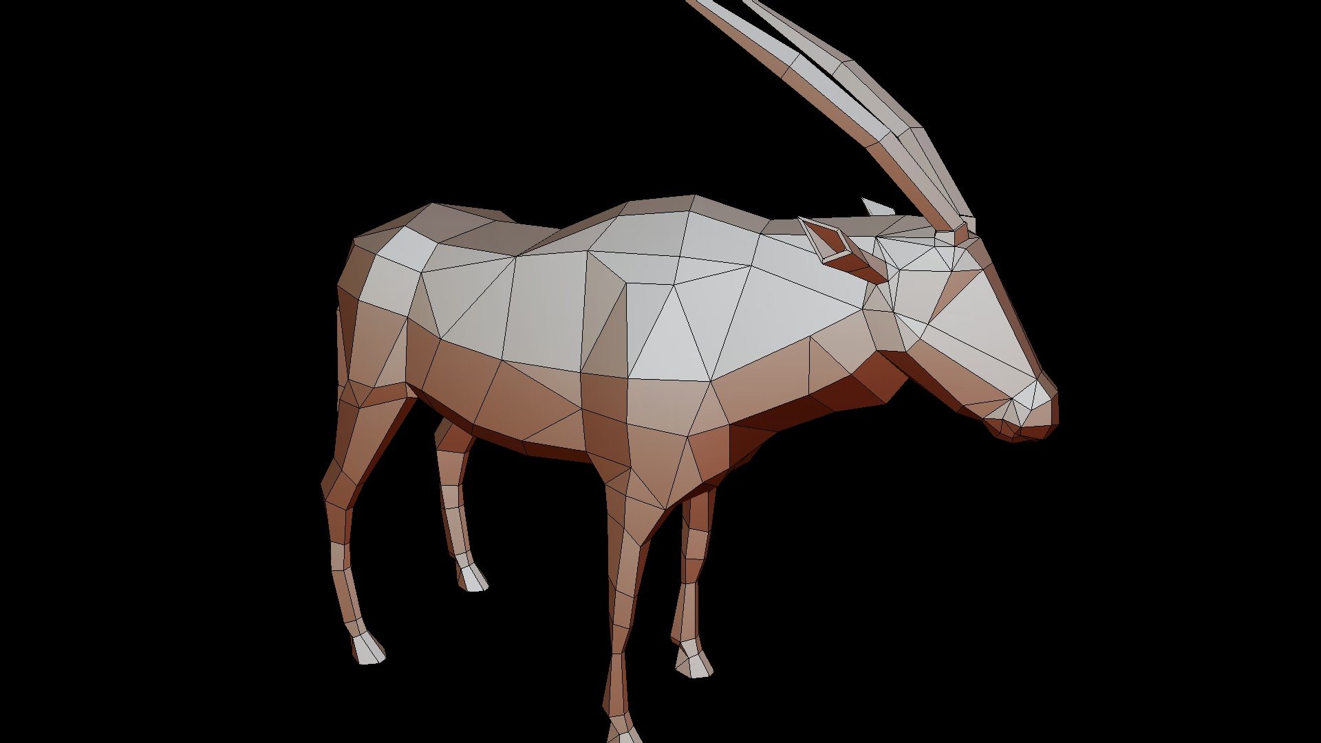 Orix - 3D model by B.M.A [d0e7799] - Sketchfab