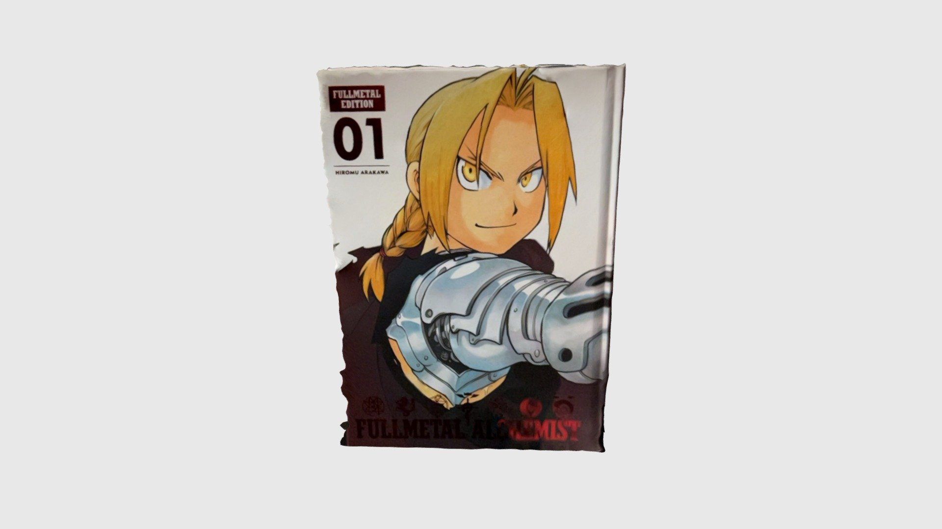 Full Metal Alchemist - Volume 1 and Bookmark - 3D model by feelingkoi ...