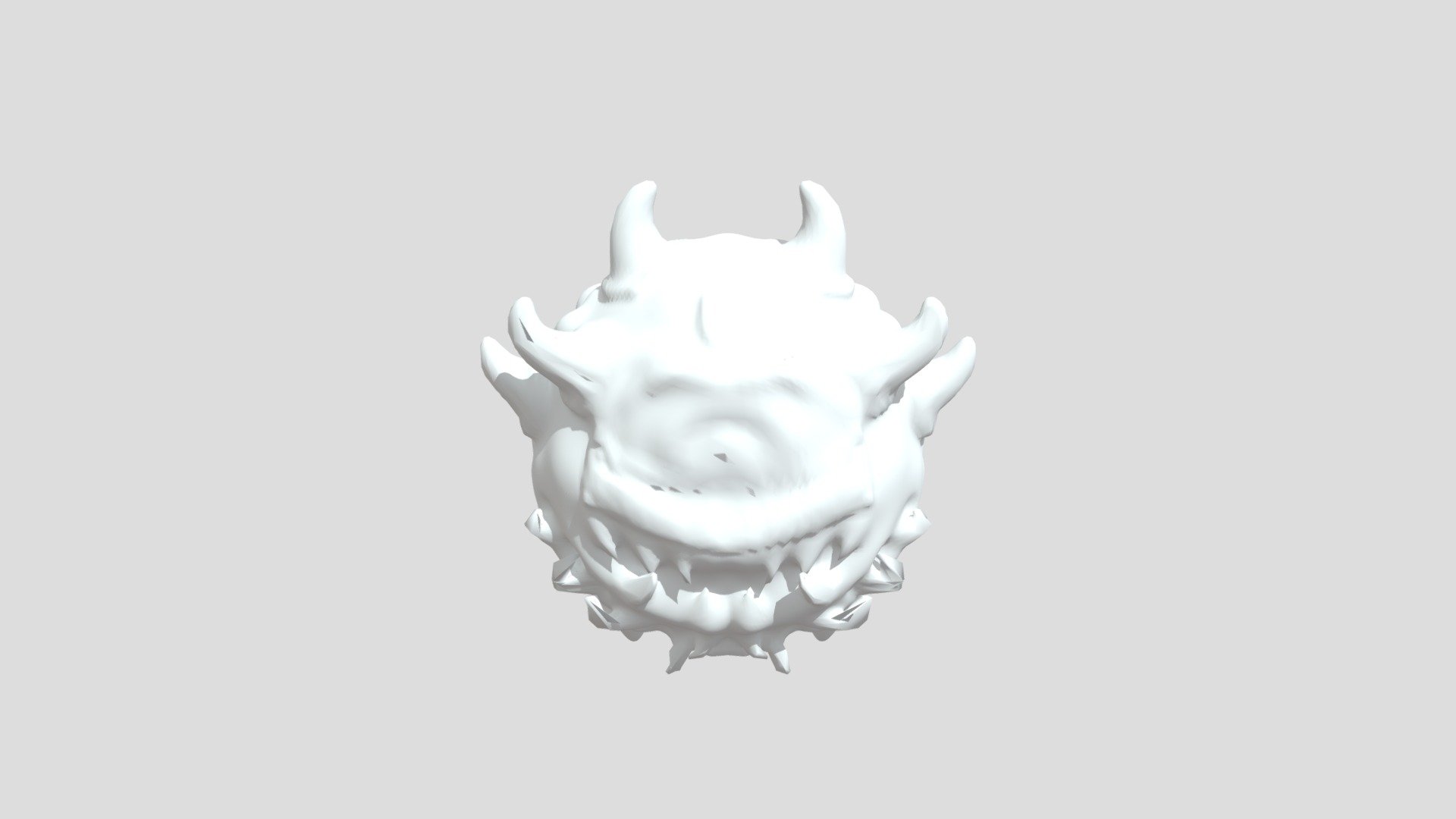 Cacodemon - Doom Classic - 3D model by Samjheaven [d0ea31b] - Sketchfab