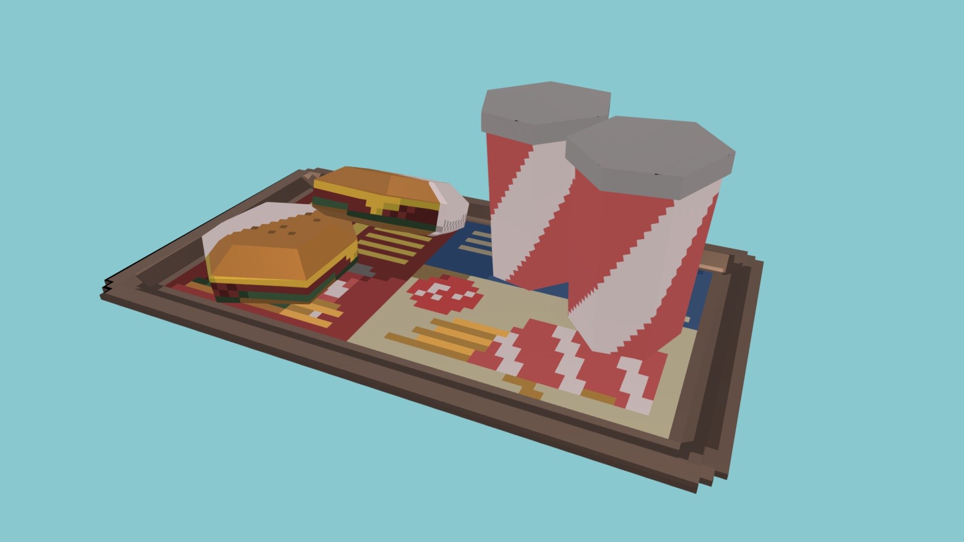 borgar - Download Free 3D model by i like sesame oil (@darsw_) [d0ead71 ...