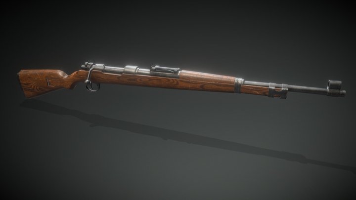 K98k 3D models - Sketchfab