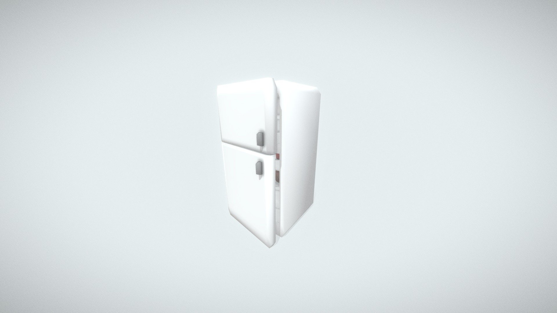 Fridge low-poly - Download Free 3D model by Anserkon [d0ef0f8] - Sketchfab