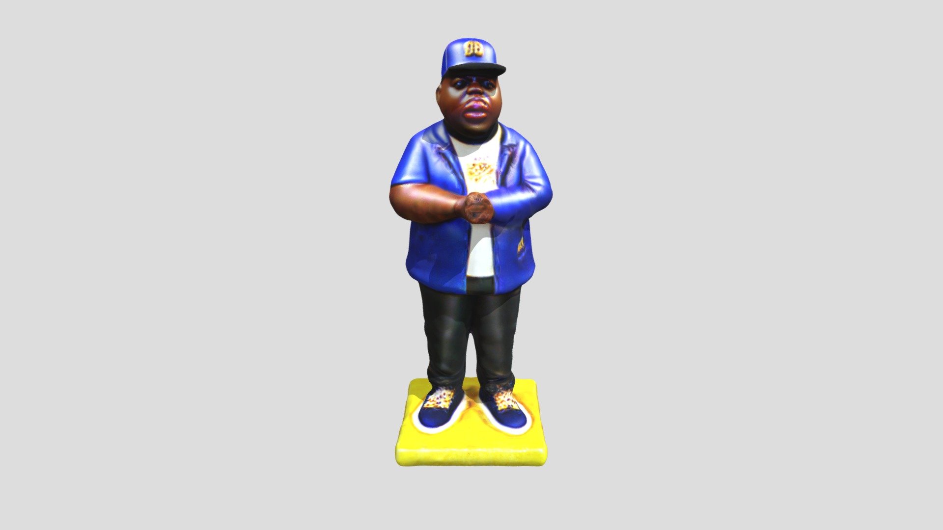 The Notorious B.I.G. bobblehead, lifelike, reali - Buy Royalty Free 3D ...