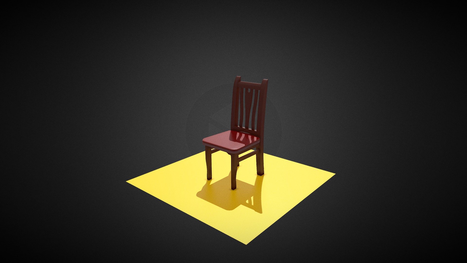 Simple Chair - Download Free 3D model by Royaleyourdad [d0f06dd ...