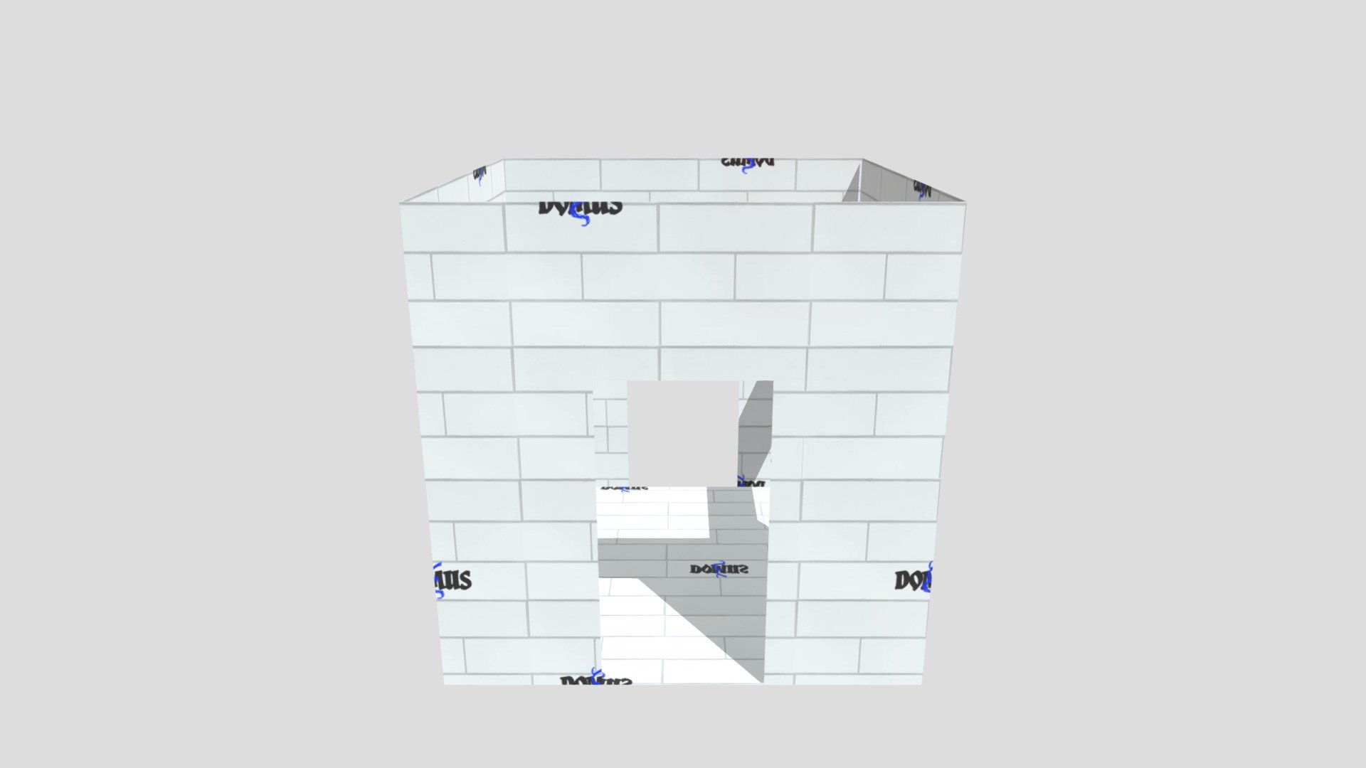 cube-4door - 3D model by isabella3tres [d0f0db7] - Sketchfab