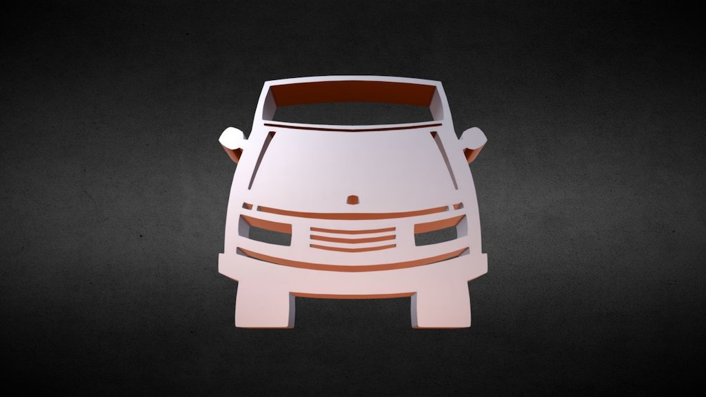 Front Car - 3D model by Prieur Pierres & Monuments (@prieurpm) [d0f1a61 ...