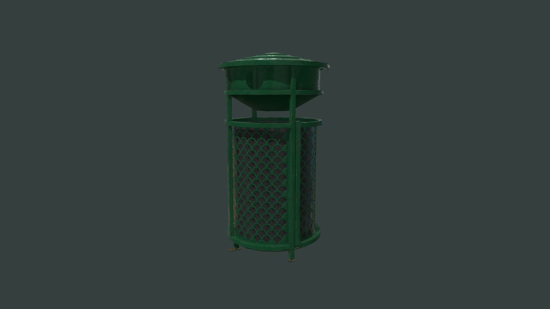 Trash Can - Ready to Unity HDRP - Buy Royalty Free 3D model by ...