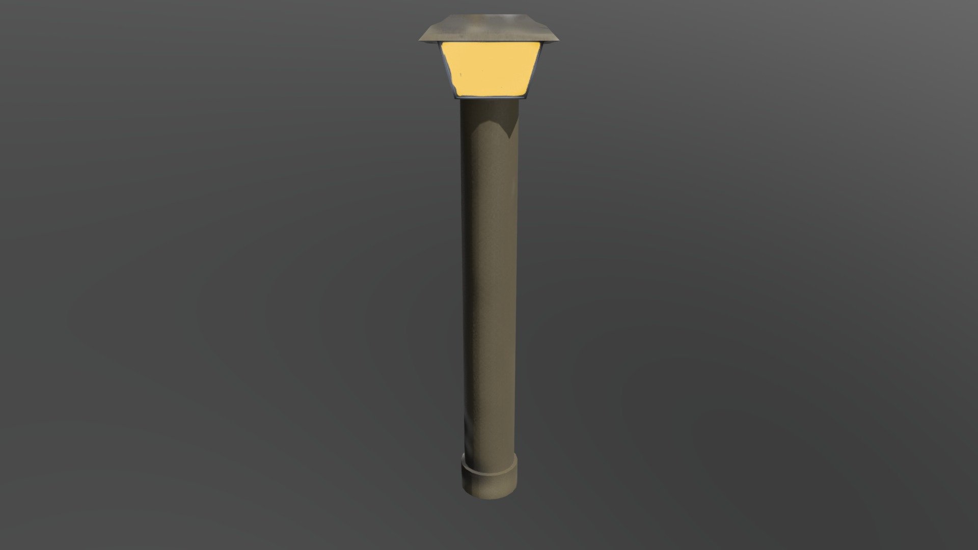 Lamp Post Textured Export - 3D model by nlotruglio [d0f2396] - Sketchfab