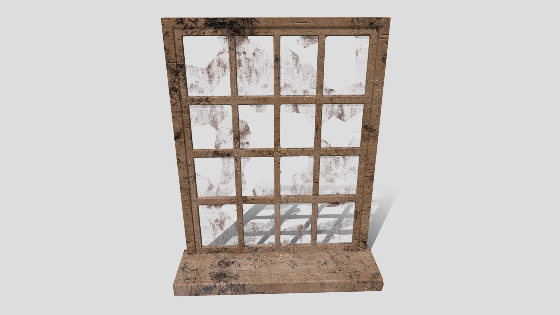 Old wooden window - Download Free 3D model by dzubei777 [d0f2a11 ...