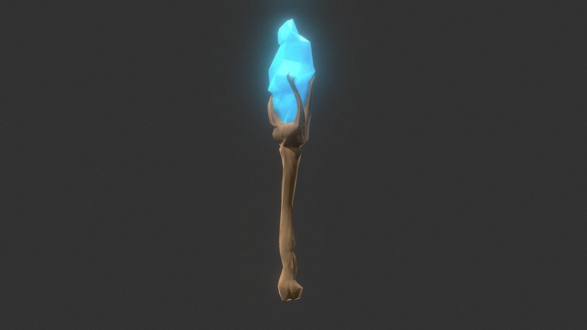Crystal Staff - 3D model by dissentir (@Tyler.Beaton) [d0f66dd] - Sketchfab