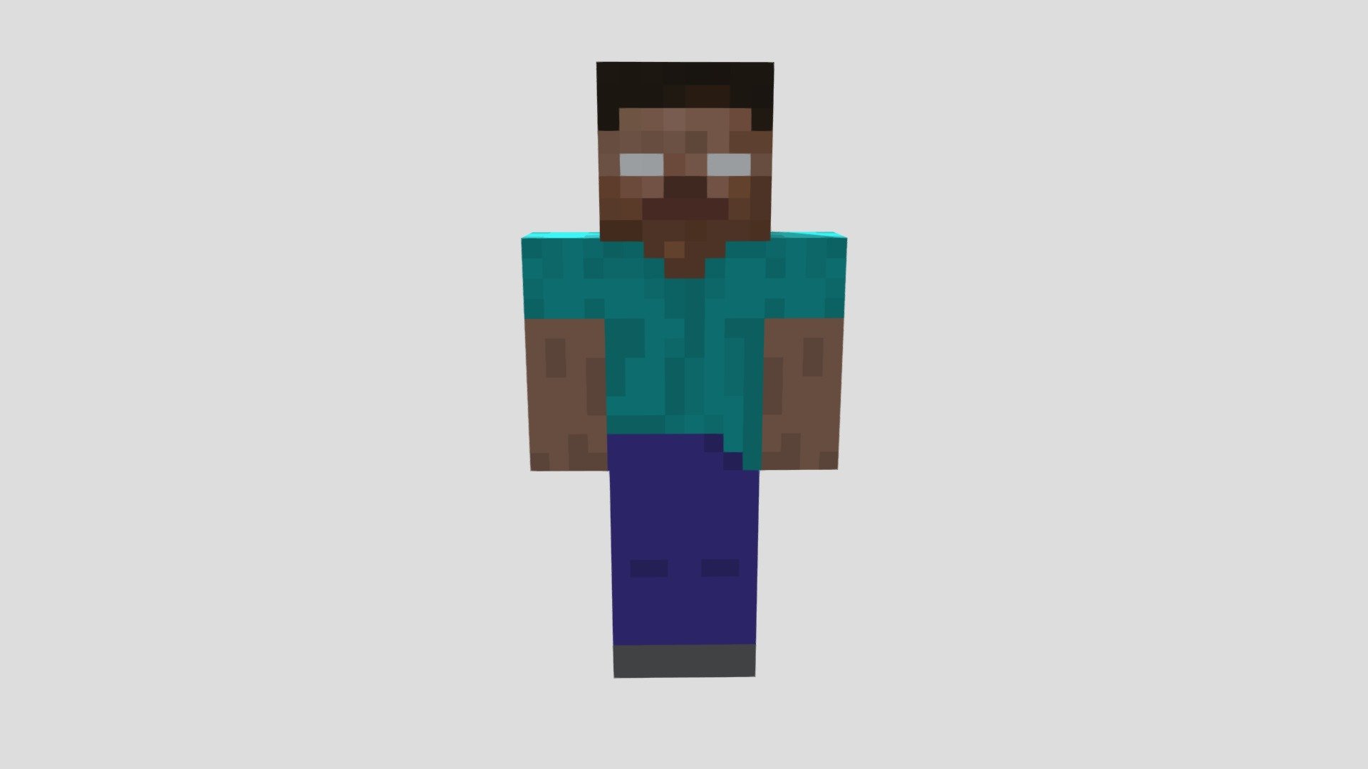 Herobrine - Download Free 3D model by Thz Unknown GamerYT (@ThzUnknown ...