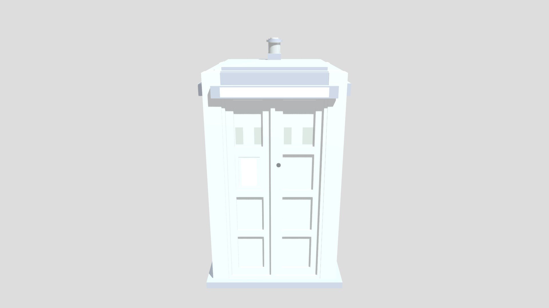 Fourth Doctor Tardis exterior - Download Free 3D model by brahn1201 ...