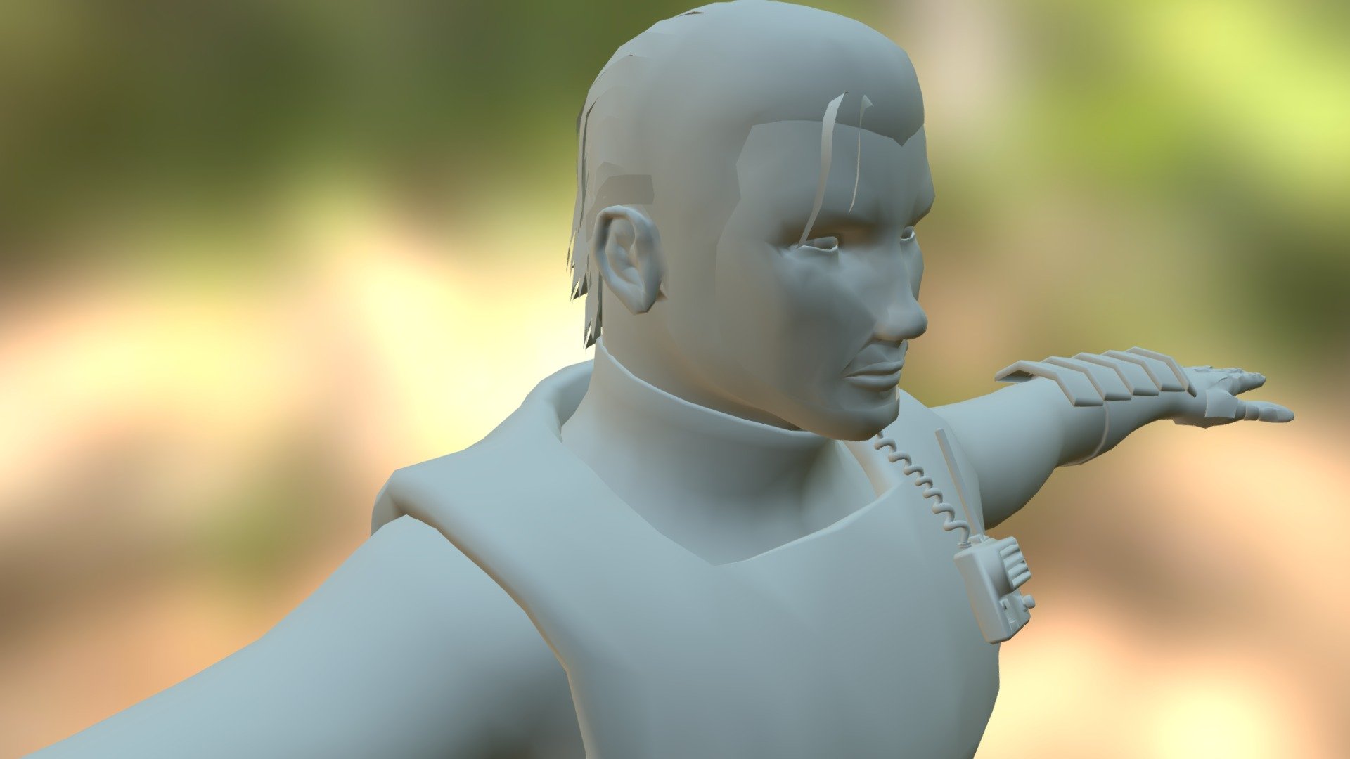 Male guard - 3D model by stygianarts [d0f9f84] - Sketchfab