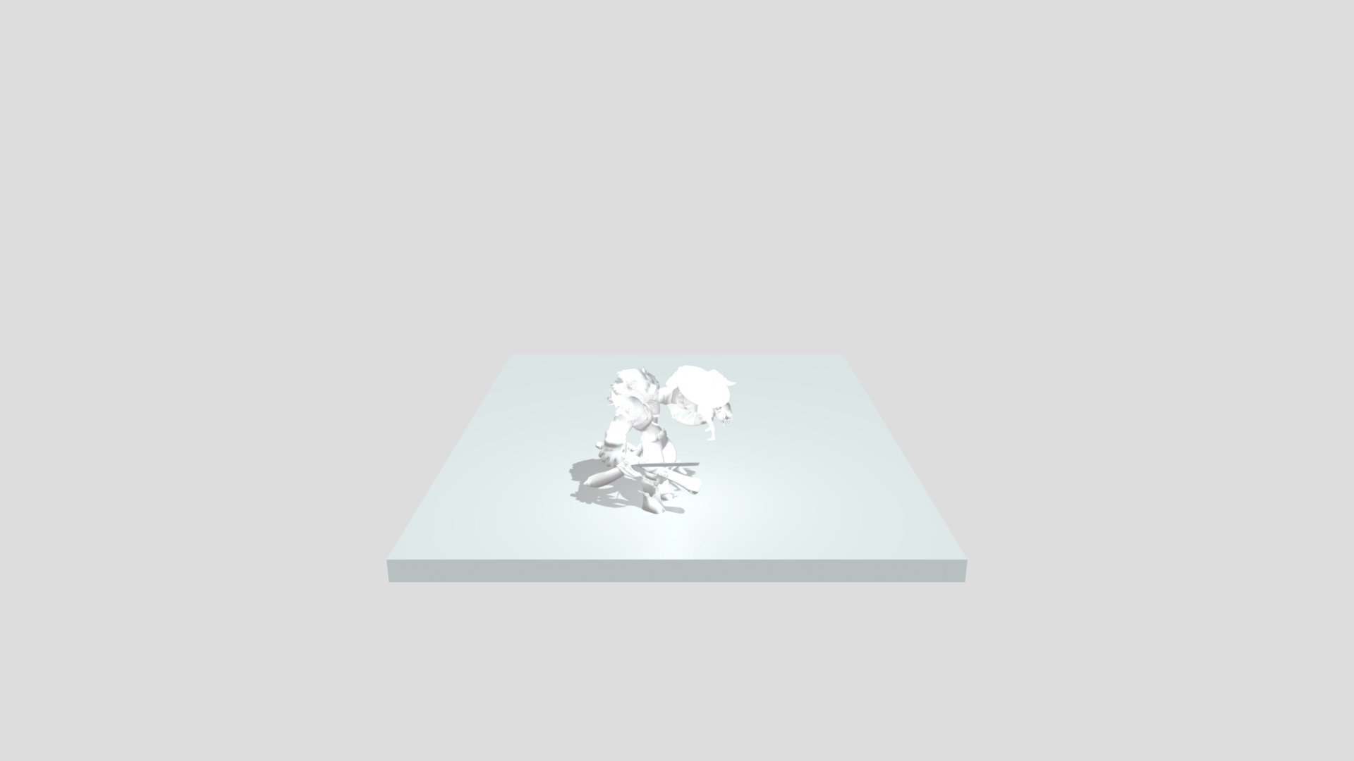 2 Characters Fight - 3D model by GomezWT [d0fa4b5] - Sketchfab