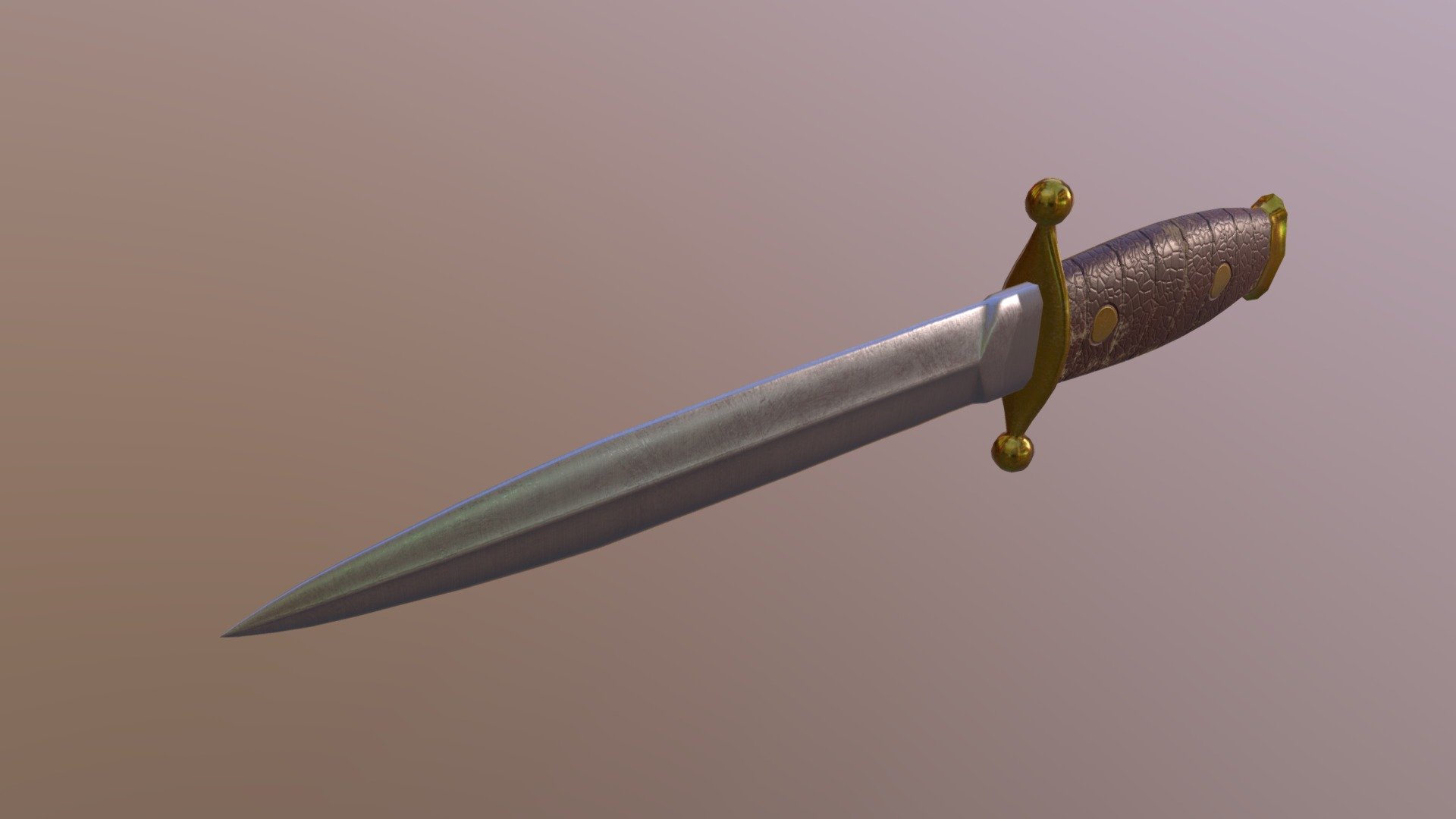 Dagger Render - 3D model by jmkeen [d0fbd65] - Sketchfab