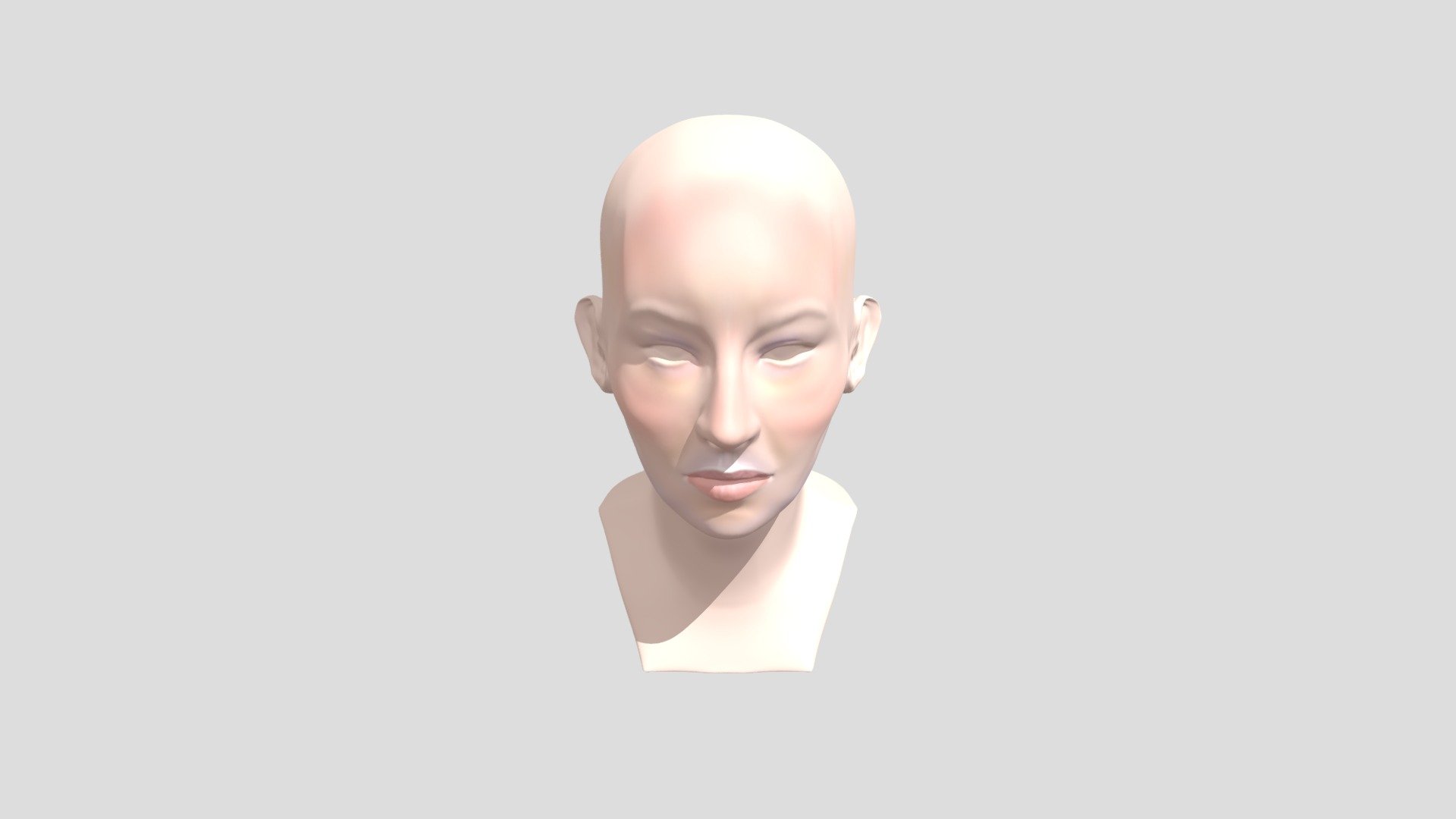 FEMALE FACE SCULPT - Download Free 3D model by minecraft123milo ...