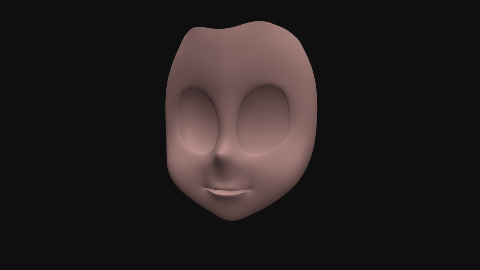 Cartoon Style Face - 3D model by ultiMasterious [d0fc97d] - Sketchfab