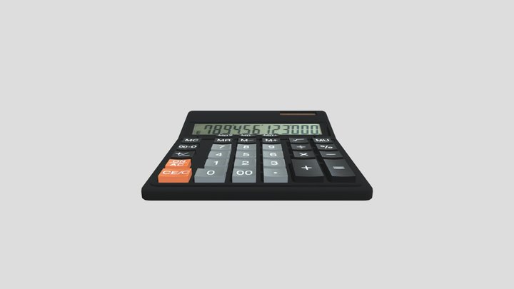 Calculator 3D models - Sketchfab