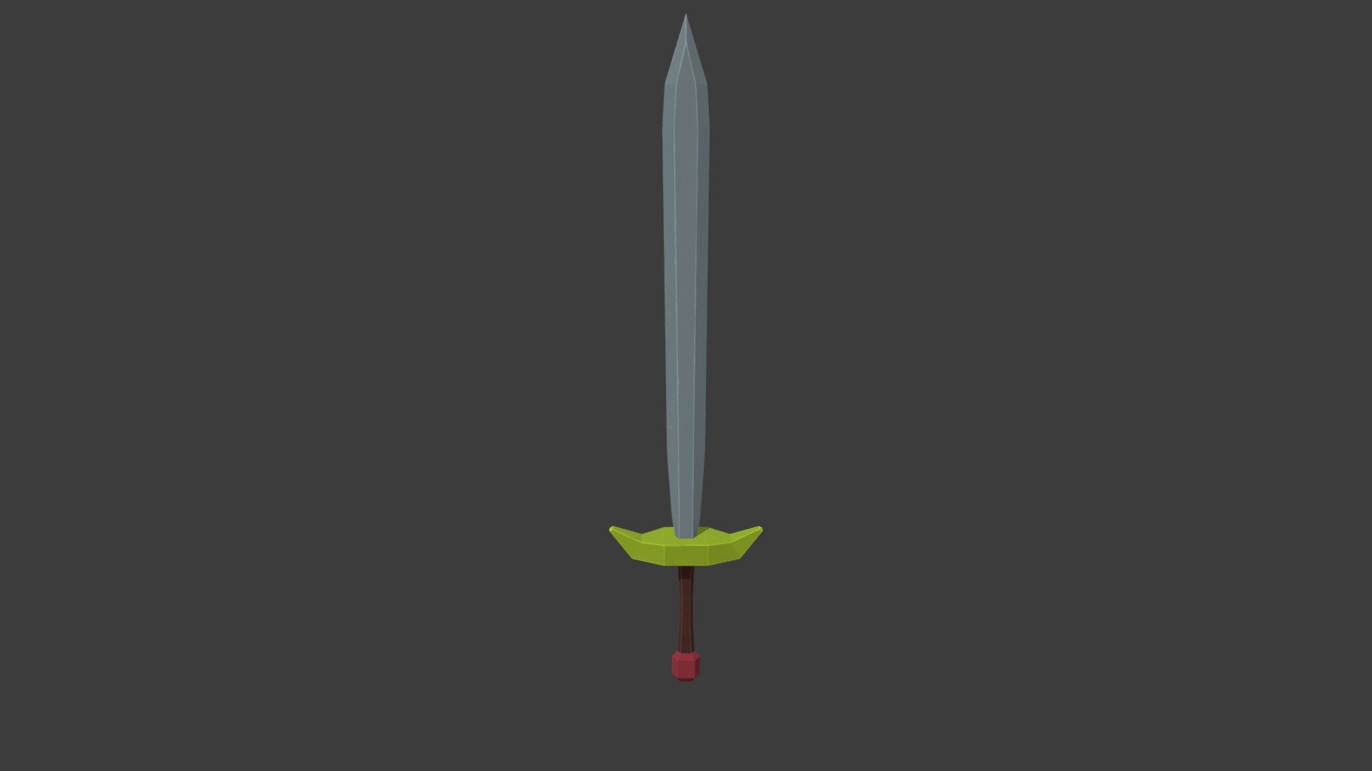 Low Poly Knight Sword - 3D model by LdRivera [d0fe0ef] - Sketchfab