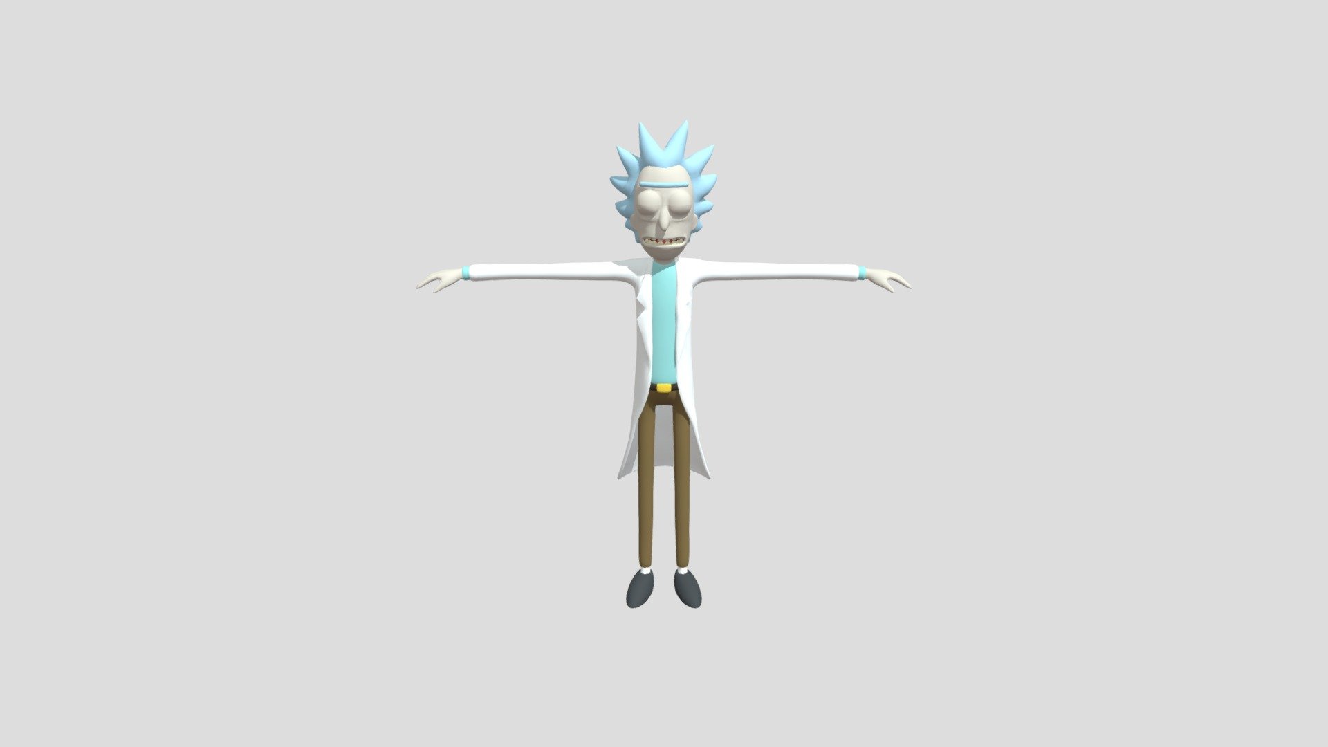 Rick Sanchez - Download Free 3D model by gammerworld5 (@jamesvrsgames3 ...