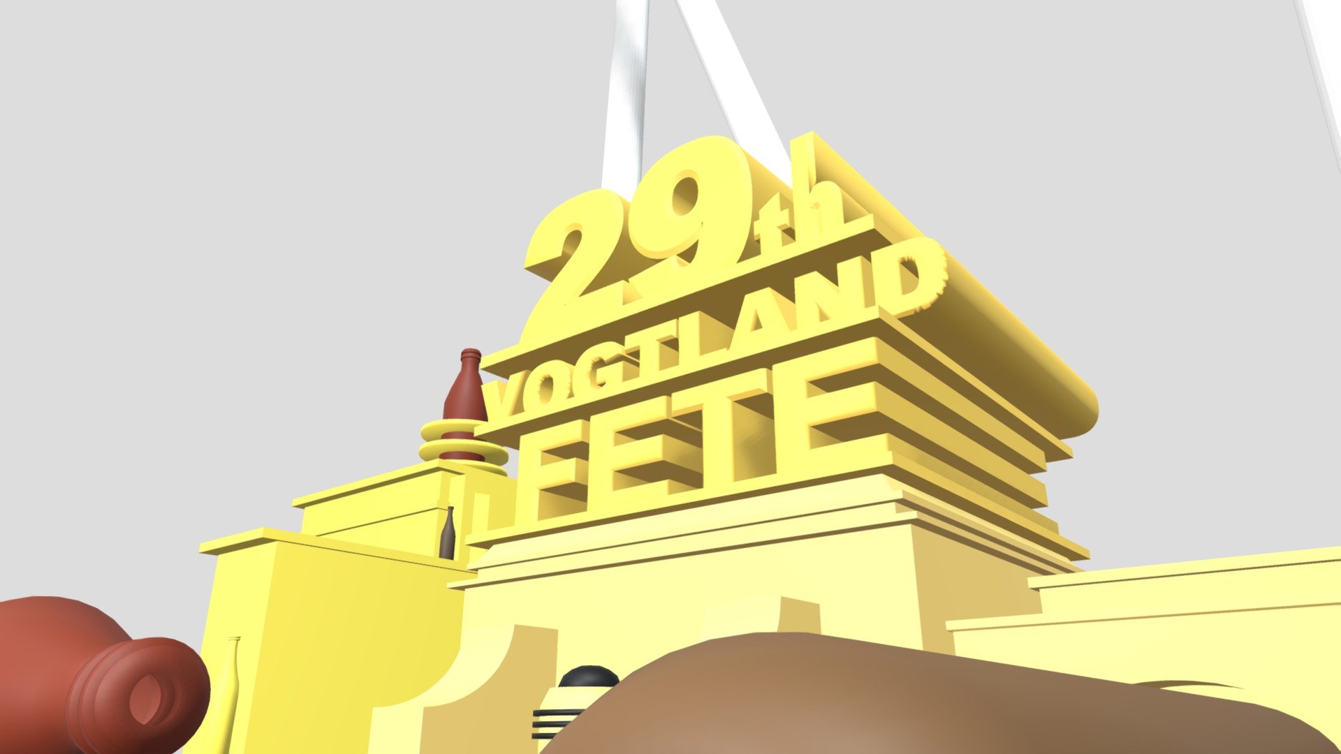 29th Vogtland Fete logo remake (February 2024 UP - Download Free 3D ...