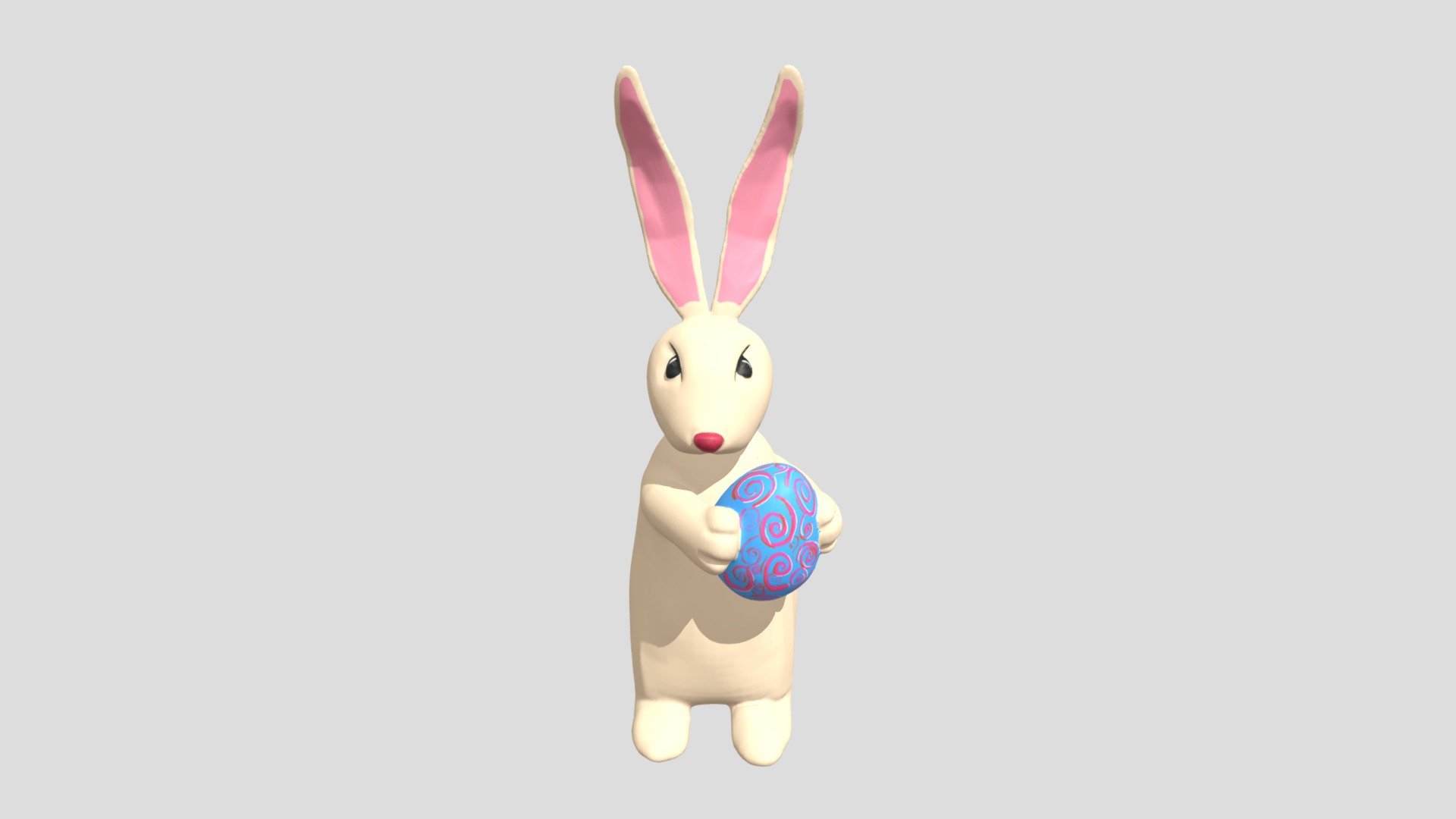 Easter Bunny - Download Free 3D model by kucukkanat [d10044e] - Sketchfab