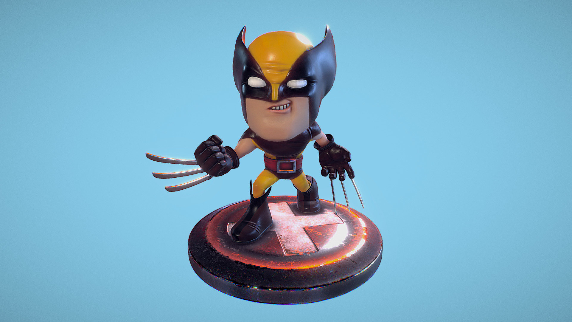 Mini Wolverine - 3D model by Anderson Barges (@evilschool) [d100880 ...