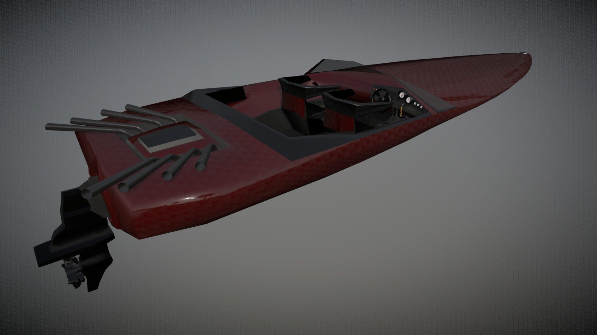 My Speed Boat... - Download Free 3D model by MeRockNRollin ...