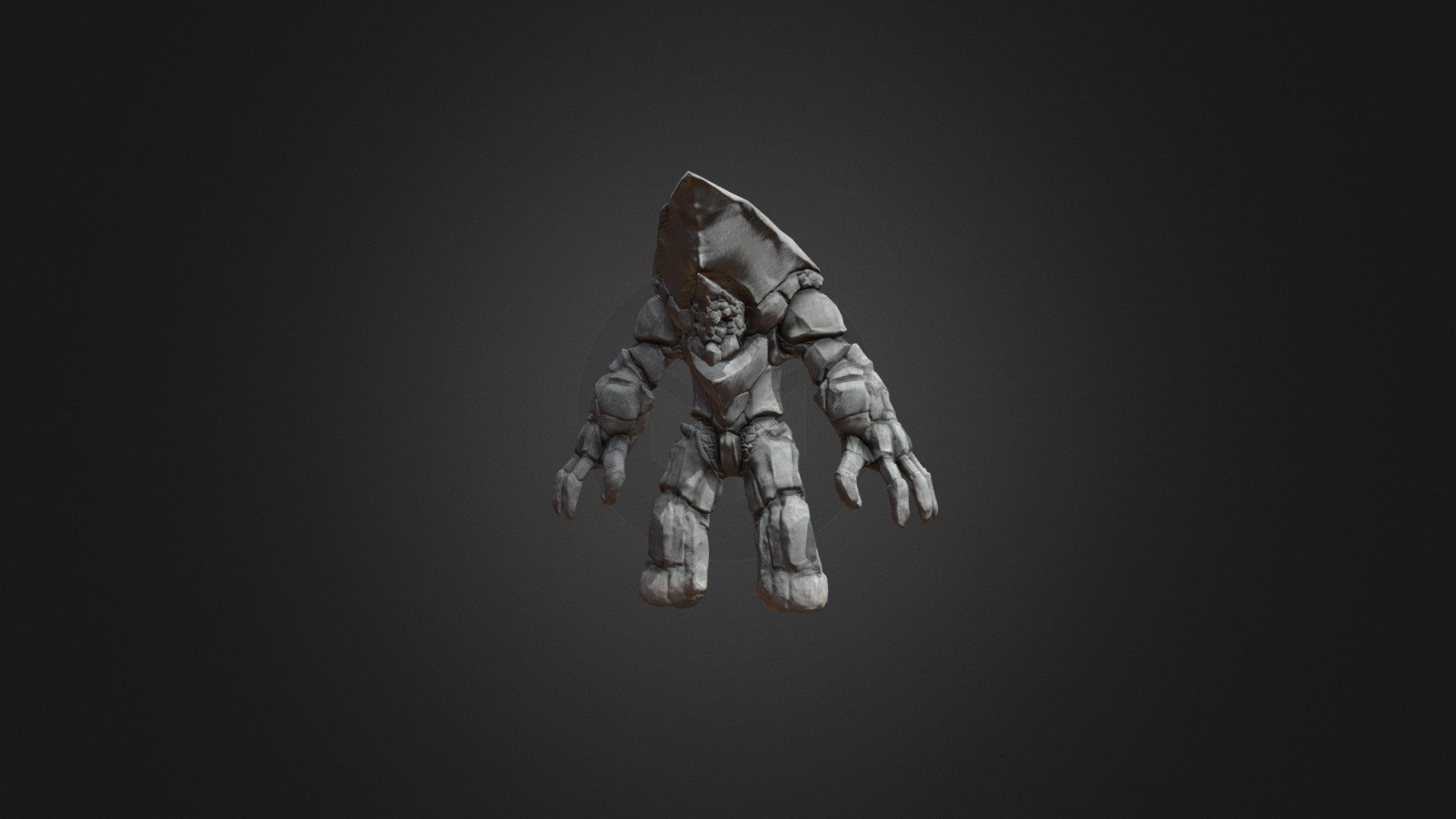Golem - 3D model by RobertYearling [d103515] - Sketchfab