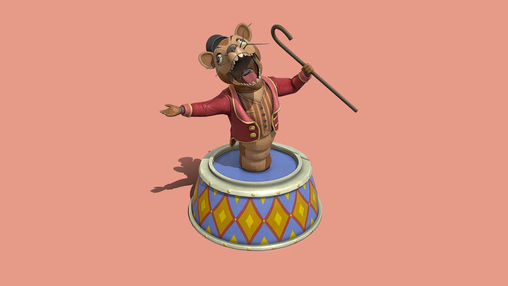 Fnaf SOTM RingMaster Rat - Download Free 3D model by skylajade69 ...