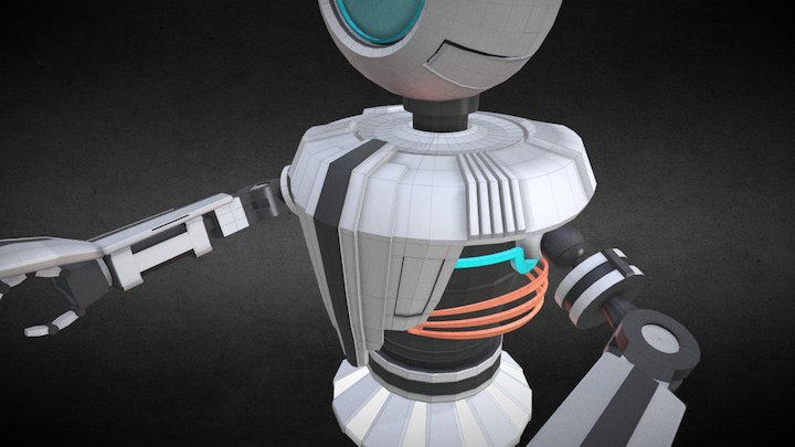 Mini-robot 3D models - Sketchfab