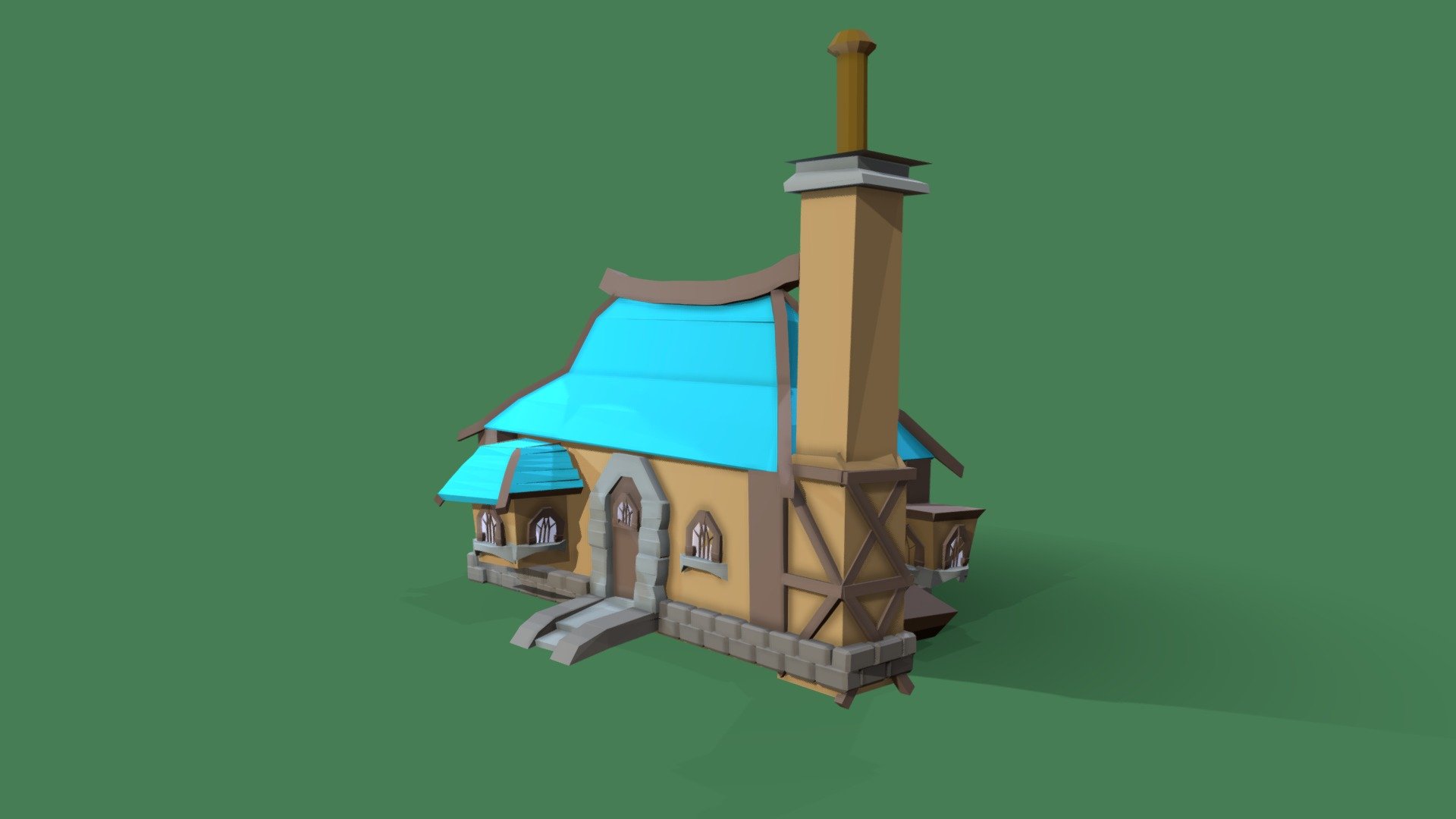 WoW House - Download Free 3D model by sirkitree [d105555] - Sketchfab