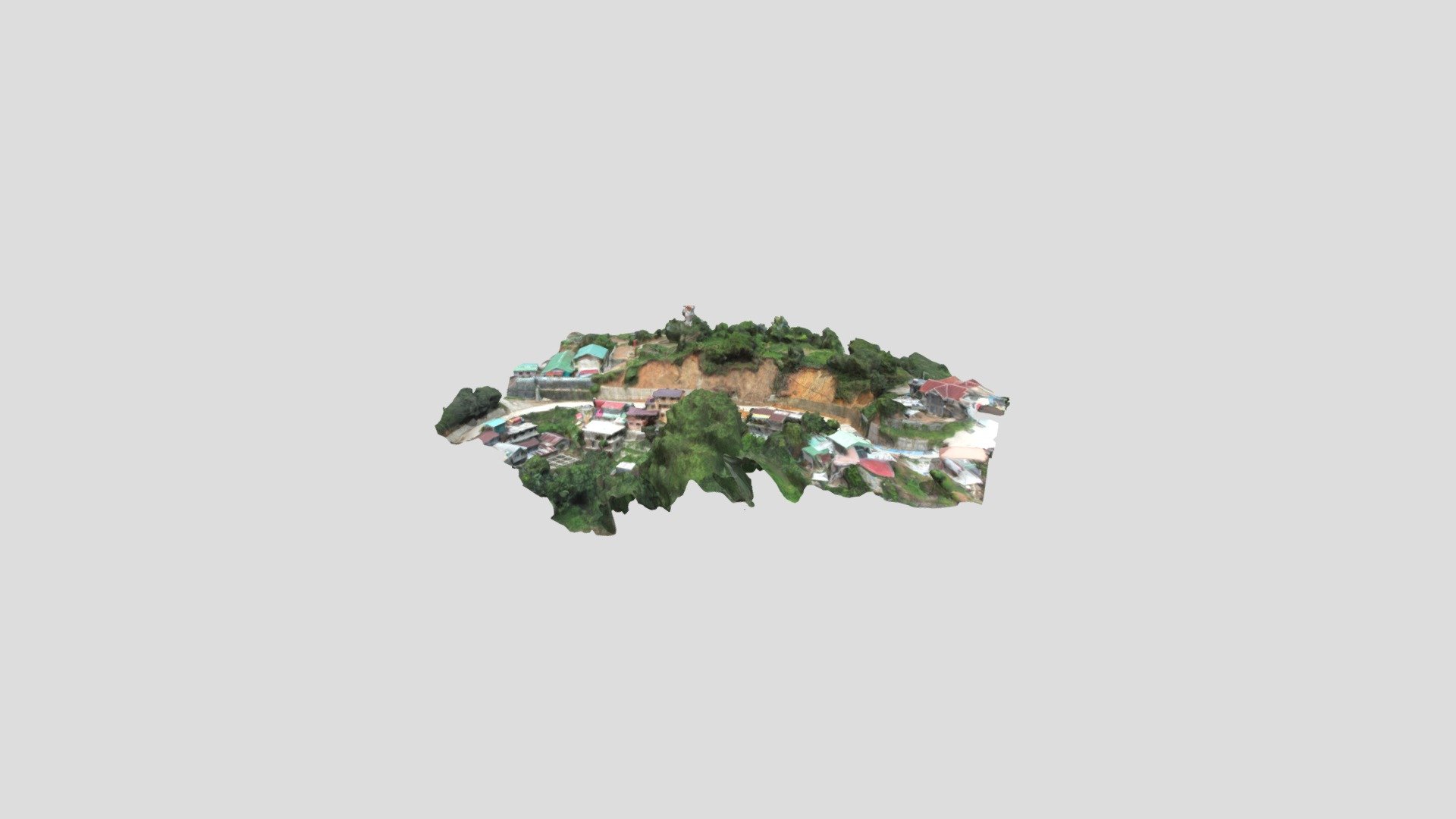 Mankayan Landslide Model 3D Agisoft PRO - 3D model by grmamaril ...