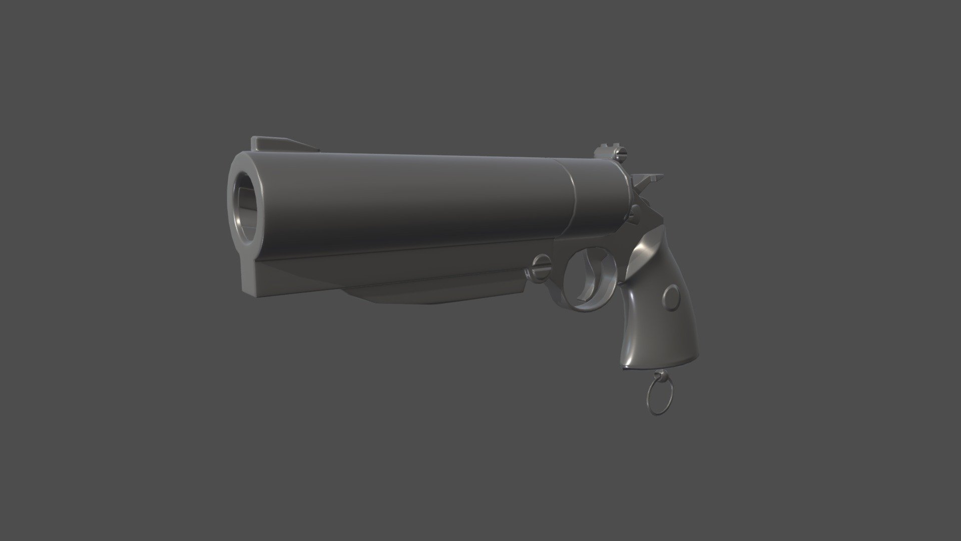 Hellboy's Gun - 3D model by hongH [d107732] - Sketchfab