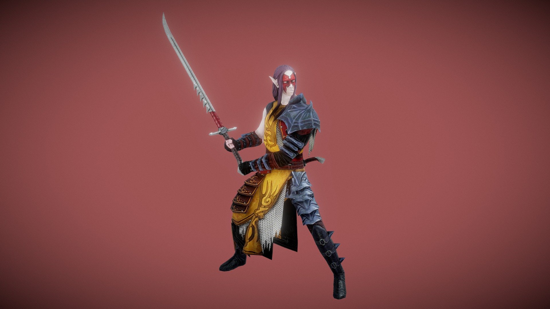 Shadow Elf - Buy Royalty Free 3D model by Luna Studio (@StudioLuna ...